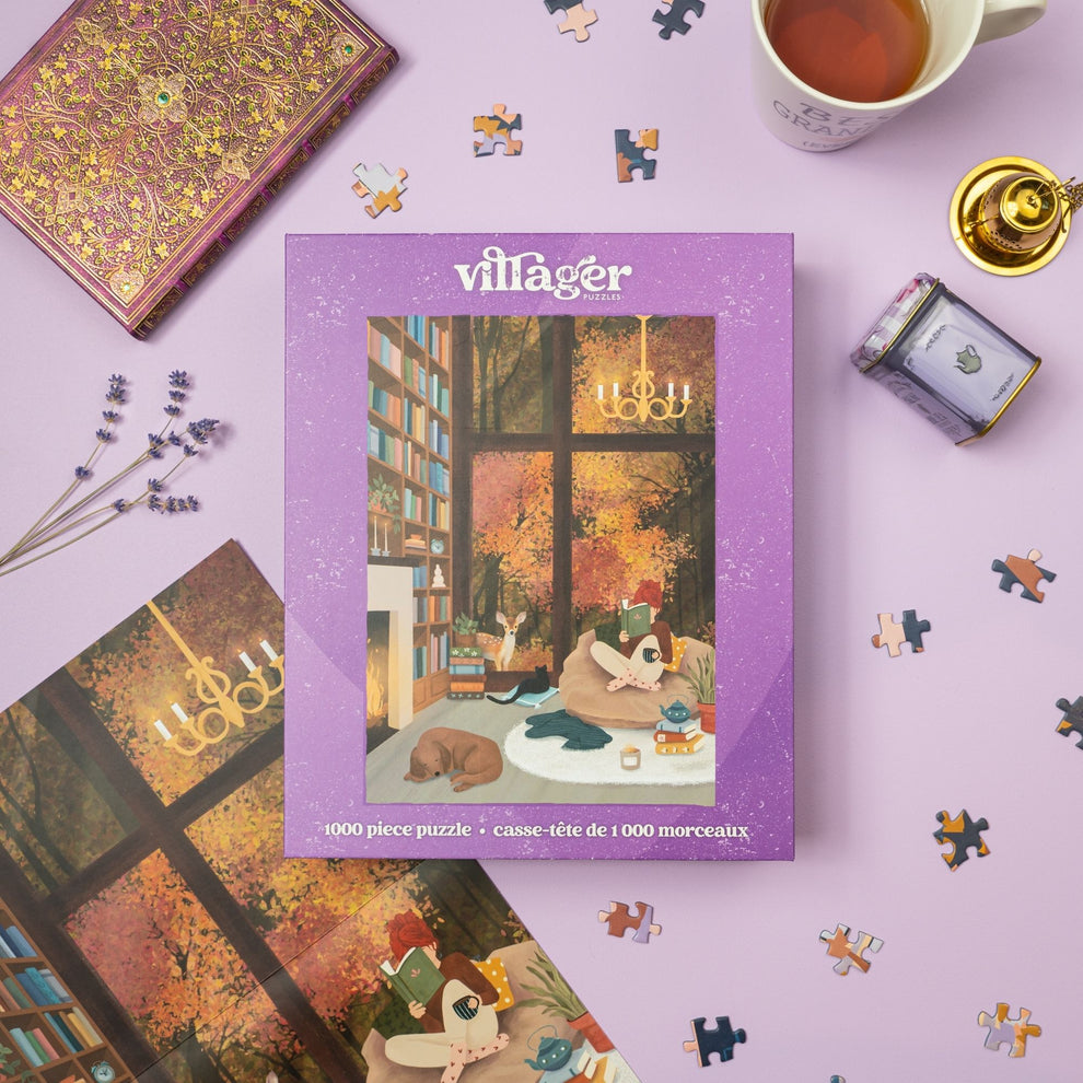 Villager | Dream Library 1000 piece puzzle — Oscar & Libby's